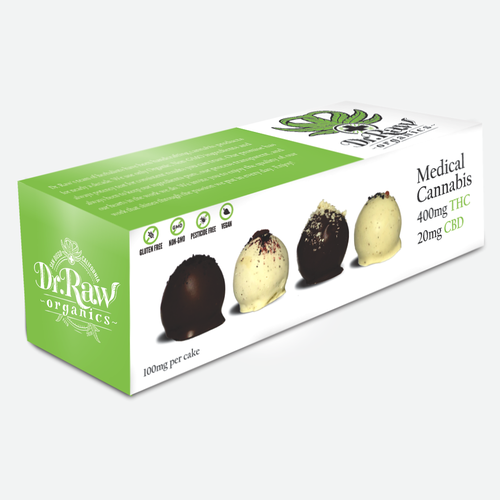 Cake Bite Marijuana Edible Box Packaging | Product packaging contest