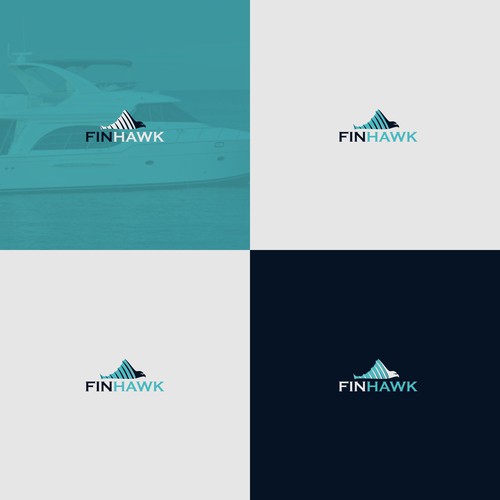 Classy off shore 53 foot fishing boat | Logo design contest