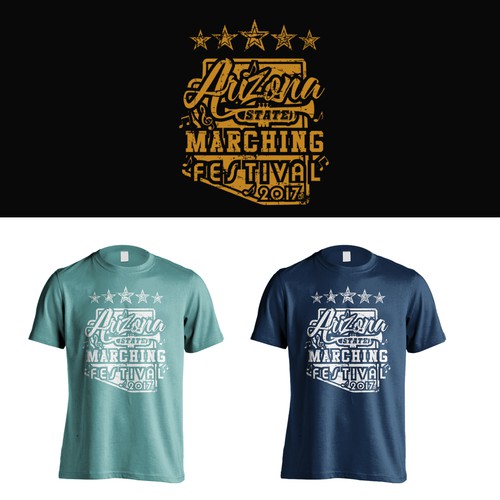 Marching Band Competition T-shirt Design. Simple, Fun, Colorful | T ...