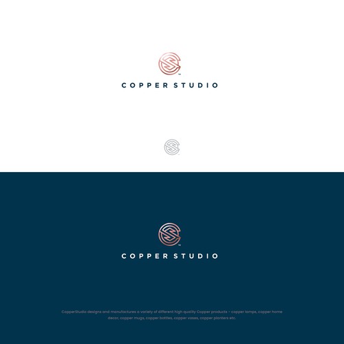 Designs | Design a beautiful new logo for a high end Copper Brand ...