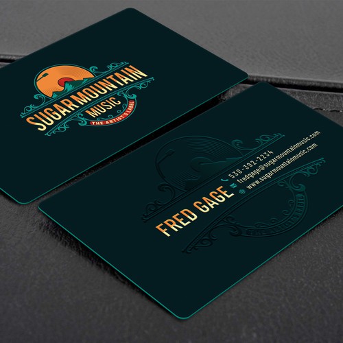 Designs | Design an amazing business card for a new Record Label ...