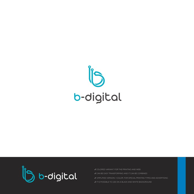 Logo / CICD for IT services company offering digital web services ...