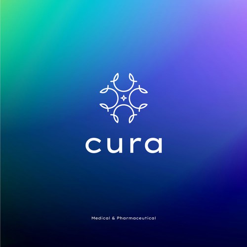 Designs | Craft the Icon of Natural Healing: Cura Logo | Logo design ...