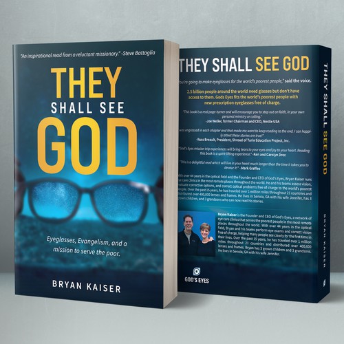 Designs | Design a cover that helps people See God | Book cover contest