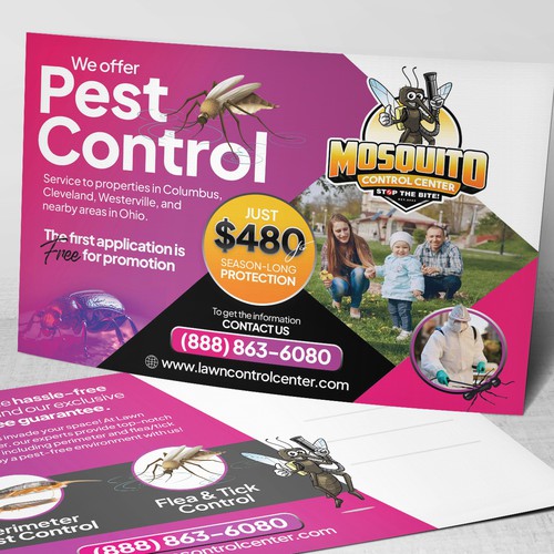 Designs | Looking for a powerful eye catching postcard for mosquito ...