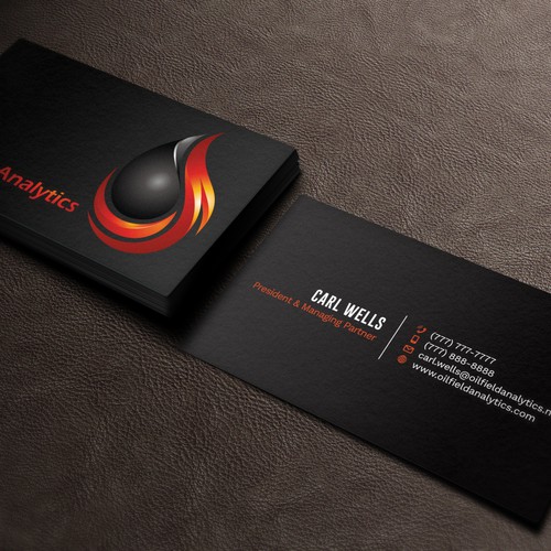 Create a high tech Business Card for a new startup | Business card contest