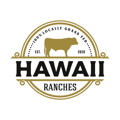 Designs | Hawaii Grass Fed Beef | Logo design contest