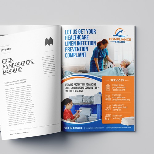 Designs | Compliance Shark Magazine Advertisement | Other business or ...