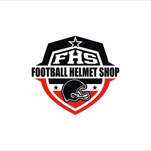 logo for Football Helmet Shop | Logo design contest