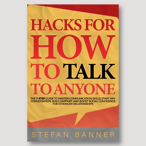 Designs | Design a striking cover for our new book on 'How to talk to ...