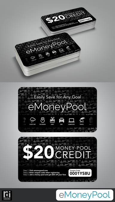Create a stunning "Promo Card" for a microfinance company - NOT a ...