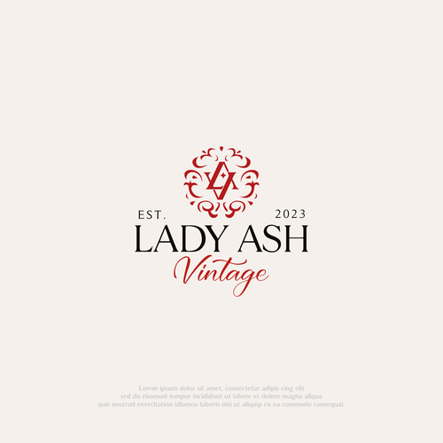 Designs | Lady Ash Vintage logo and branding | Logo & brand guide contest
