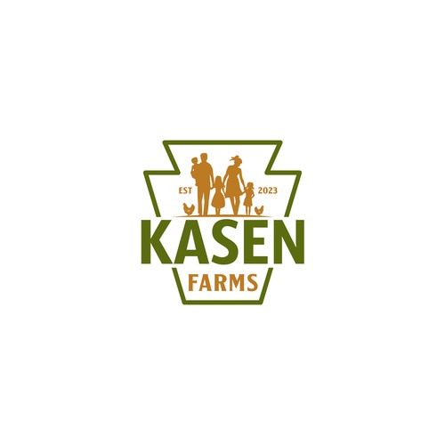 Designs | Logo design for small family farm that both dad and 7 year ...