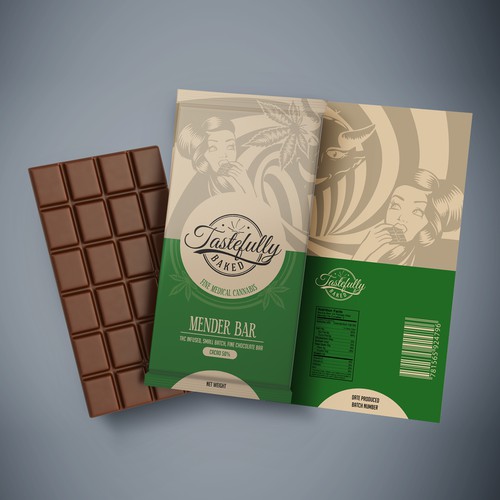 Cannabis-infused chocolate bar needs a creative label | Product label ...