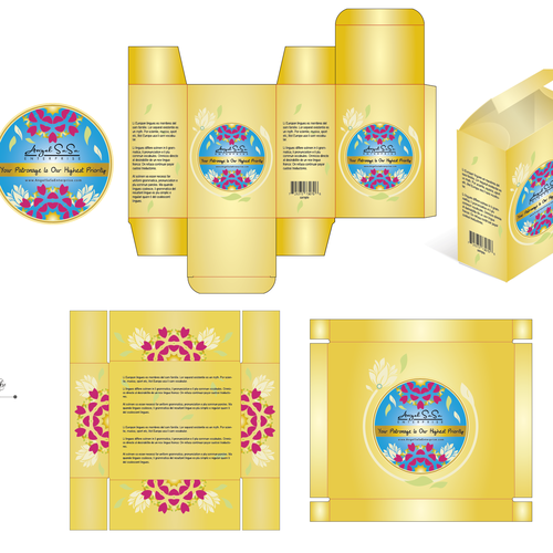 CLASSY & CREATIVE LABEL STICKER & PAPER PACKAGED BOXES DESIGN FOR ...