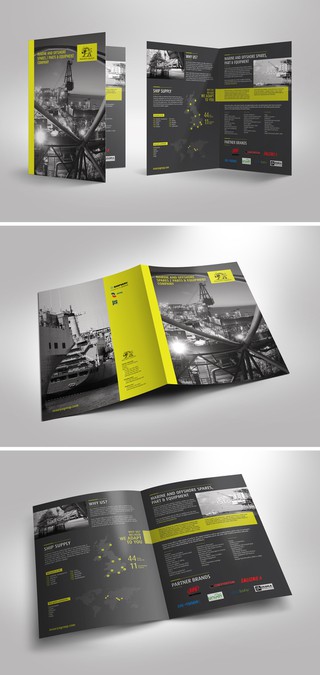 4 Page Brochure for Oil & Gas & Marine. | Brochure contest