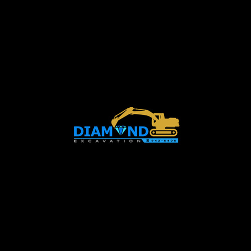 Designs | Design a unique and attractive logo for Diamond Excavation ...