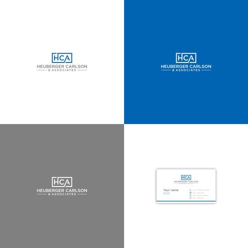 Designs | HCA Letter Logo for Female Accounting Firm with Clean | Logo ...