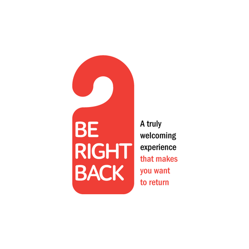 Design a creative logo for BRB "Be Right Back" Premium Hostel | Logo ...
