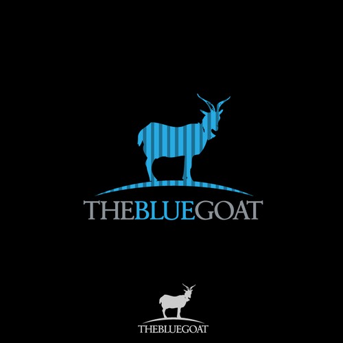 Designs | Restaurant Logo The Blue Goat | Logo design contest