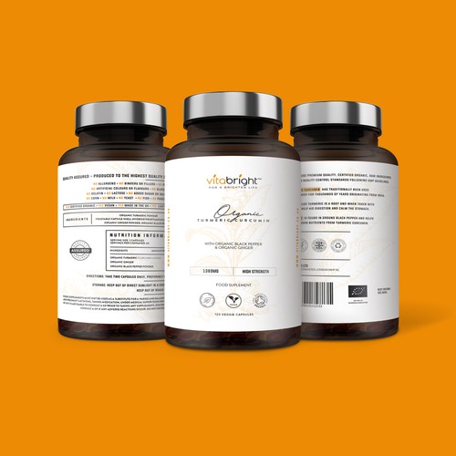 Minimalist Supplement Label | Other design contest