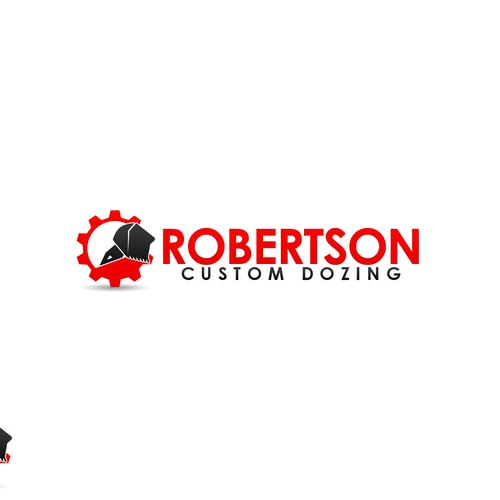logo for Robertson Custom Dozing | Logo design contest