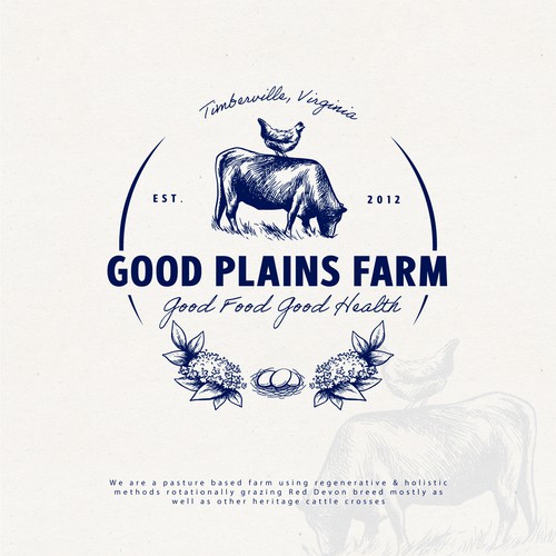 Designs | Create a unique logo that will stand out for a pasture based ...