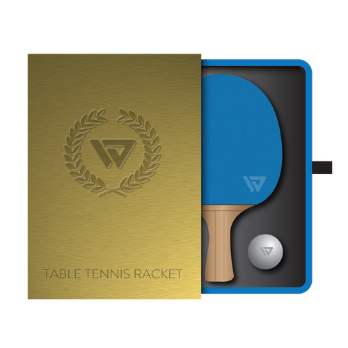create a modern and exclusive table tennis packaging | Product ...