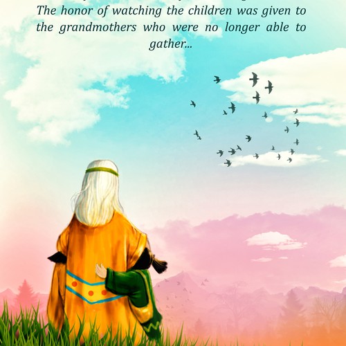 Children's Book telling the legend of the Talking Stick | Illustration ...