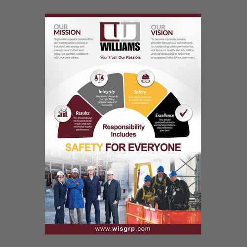 Designs | Posters to RISE up to our company Core Values! | Poster contest