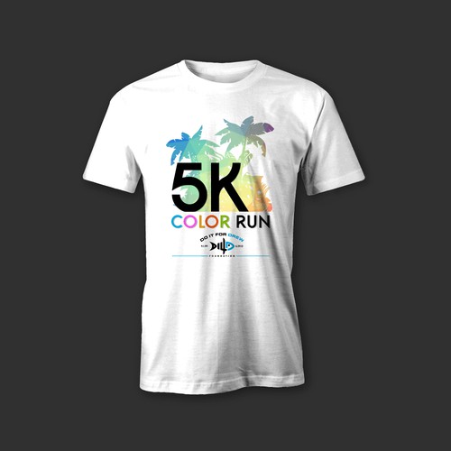Do It For Drew 5K Color Run | T-shirt contest