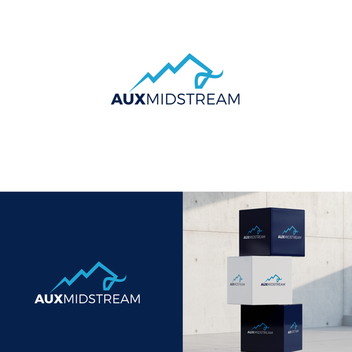 Designs | Aux Midstream Logo | Logo & brand identity pack contest