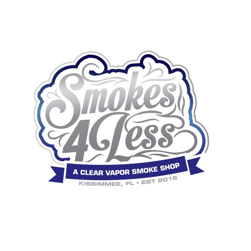 Create a Modern Design for Smokes 4 Less Smoke & Vape Shop | Logo ...