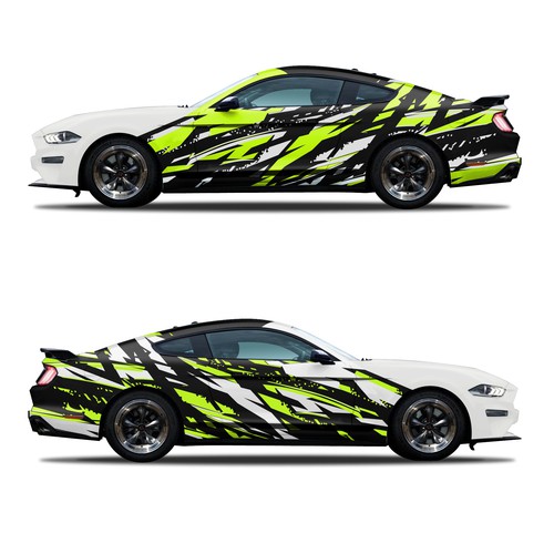 Designs | Car-Wrap-Design Ford Mustang | Other design contest