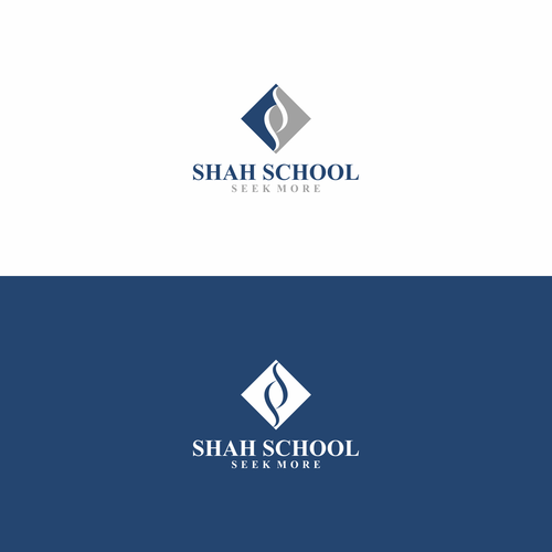 Shah School Virtual Classroom Logo | Logo design contest