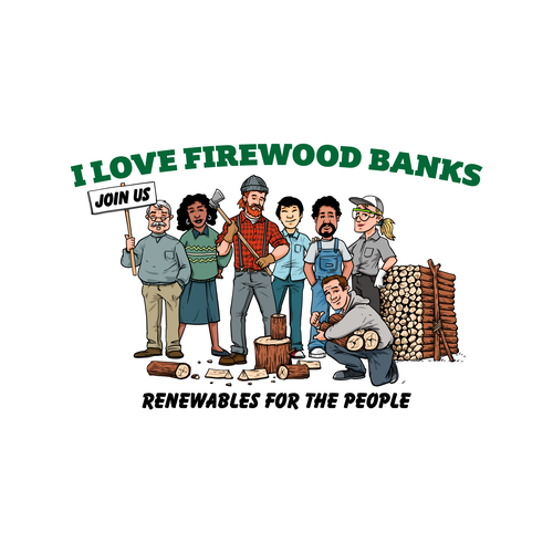 Designs | Firewood bank volunteer logo | Logo design contest