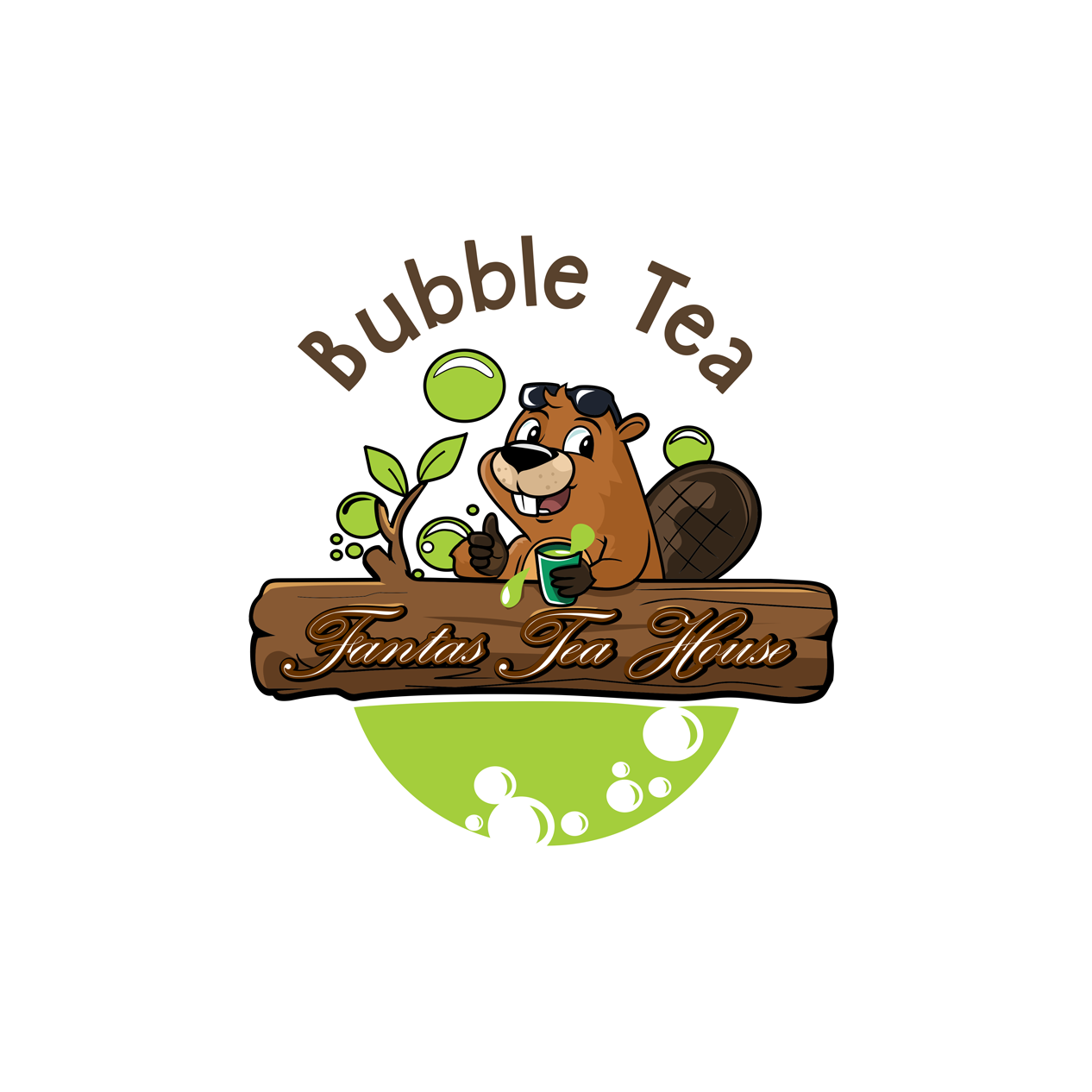 Bubble Tea Logos - Free Bubble Tea Logo Ideas, Design & Templates