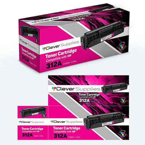 Design eye catching Toner Cartridge Box | Product packaging contest