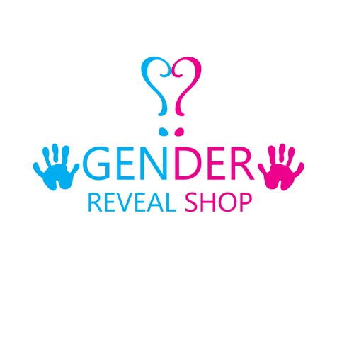 Gender Reveal Website Needs a Hip, Fun Logo! | Logo design contest