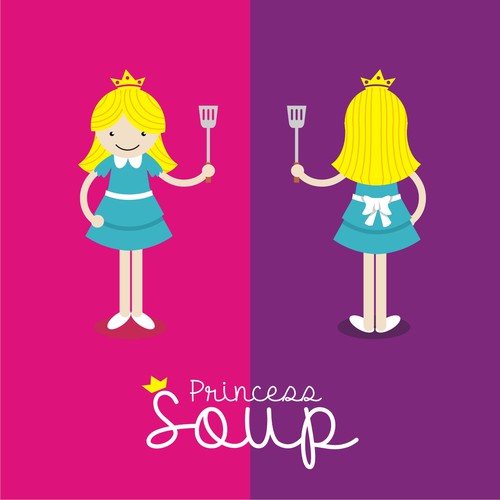 Designs | "Princess Soup" children's book cover design | Illustration ...