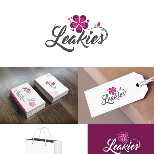 Create a signature Teardrop logo for Leaky Moms | Logo design contest
