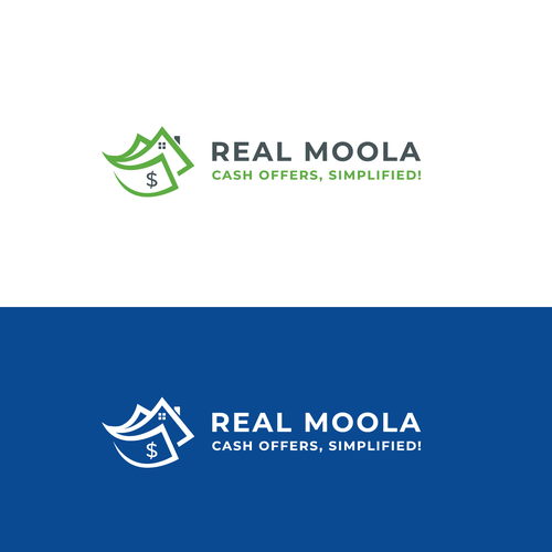 Designs | Logo Design for Real Moola | Logo design contest
