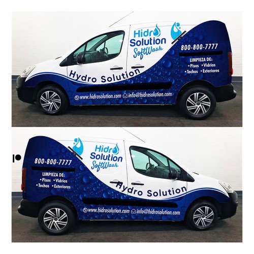 Professional wrap design needed for Exterior cleaning Company! | Car ...