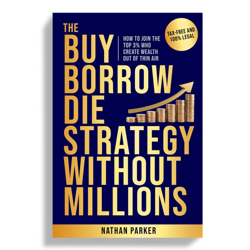 Designs | Luxurious & High-End Finance Book Cover | Book cover contest