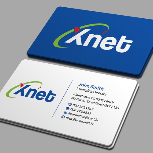 Xnet business cards | Business card contest
