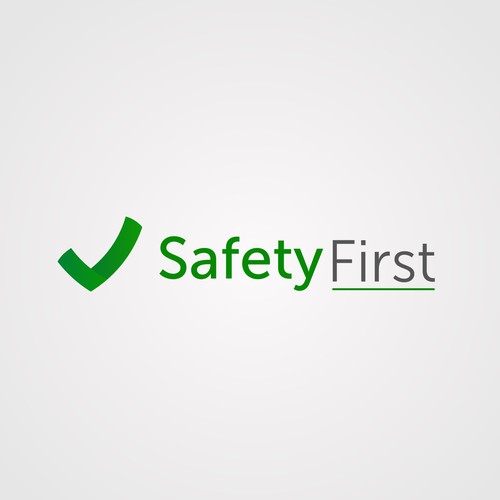 Company logo for Safety First | Logo design contest