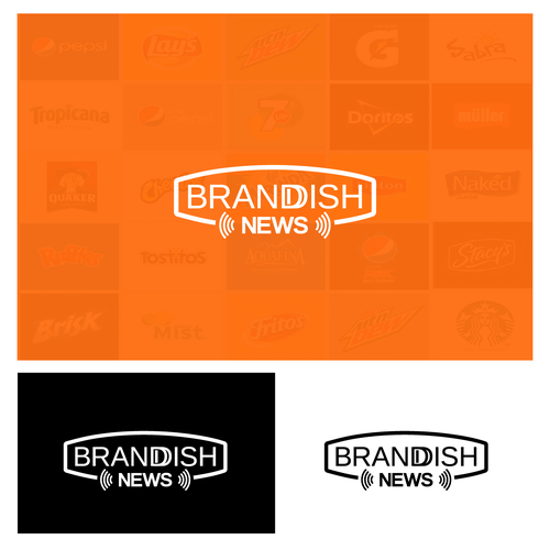 Create a logo for a bold new mobile app: Brandish News | Logo design ...
