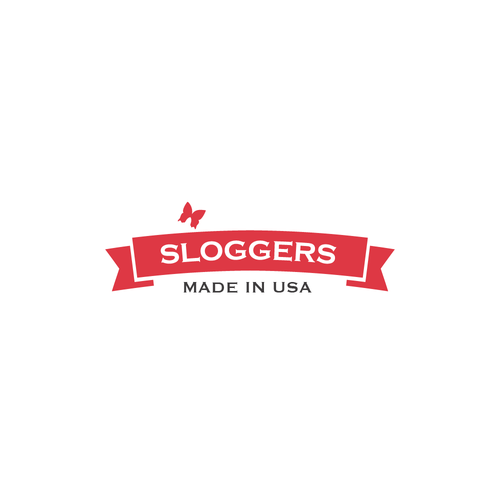 Sloggers Logo with "Made in USA" tagline | Logo design contest