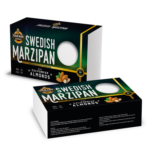 Designs | Swedish frosty winter Aurora Borealis marzipan | Product ...