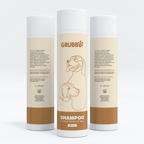Designs | Design label for dog shampoo | Product label contest